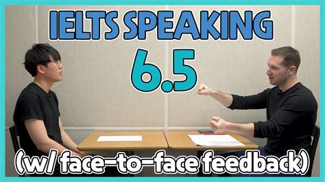아이엘츠 스피킹 Band 65 한국인 모의시험 피드백 포함 Ielts Speaking Youtube