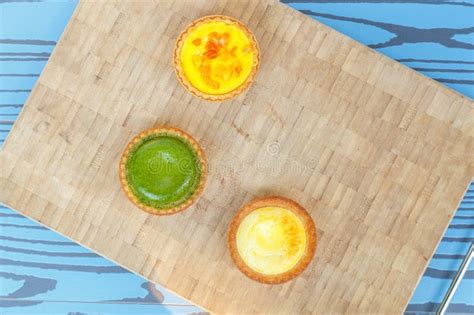 Mango Tart Egg Tart And Steamed Custard Tart Stock Image Image Of Puff Fruit 303554391
