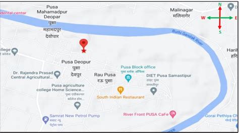 Map Showing The Location Of The Study Courtesy Google Map