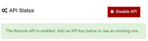 Manage API Settings NETLAB Documentation