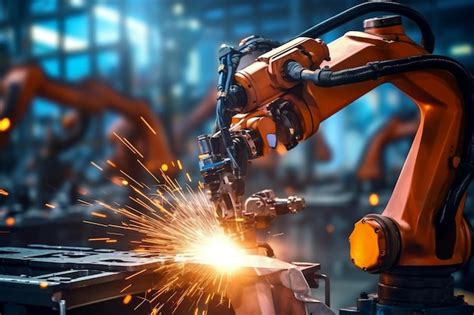 Premium Ai Image Automated Welding Robotics Inspection And Control