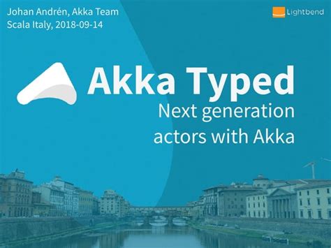 Next Generation Actors With Akka PPT