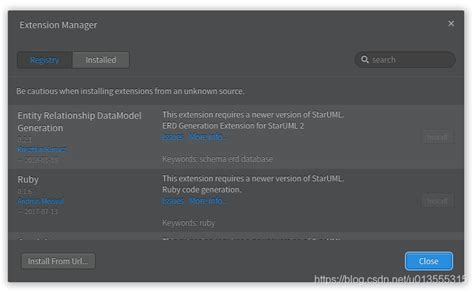Staruml 3 中文文档 管理扩展staruml3汉化 Csdn博客