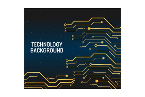 Circuit Board Design With Gold Concept Graphic By Jaka Sembung · Creative Fabrica