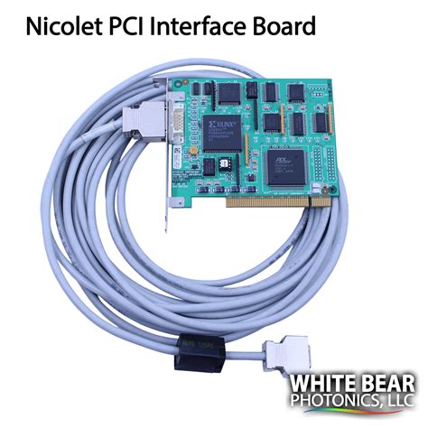 Nicolet 512 1327 Pci Interface Board For Nicolet Ftir Spectrometers White Bear Photonics