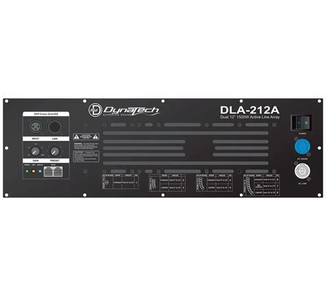 Black Dynatech Dla 212 Dual 12 Dual Hf 1200w Line Array At Rs 111510 Piece In Chennai