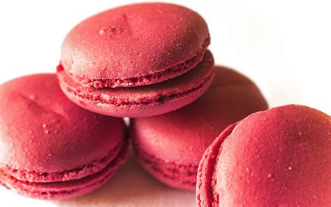 배경 화면 핑크 마카롱 케이크 5120x2880 Uhd 5k 그림 이미지