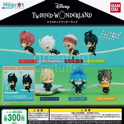 Disney Twisted Wonderland Hugcot Figure Holiday Greeting Stuffs