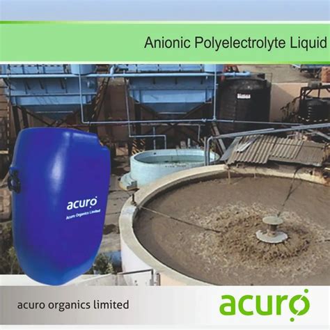 Anionic Polyelectrolyte Polyelectrolyte Anionic Latest Price