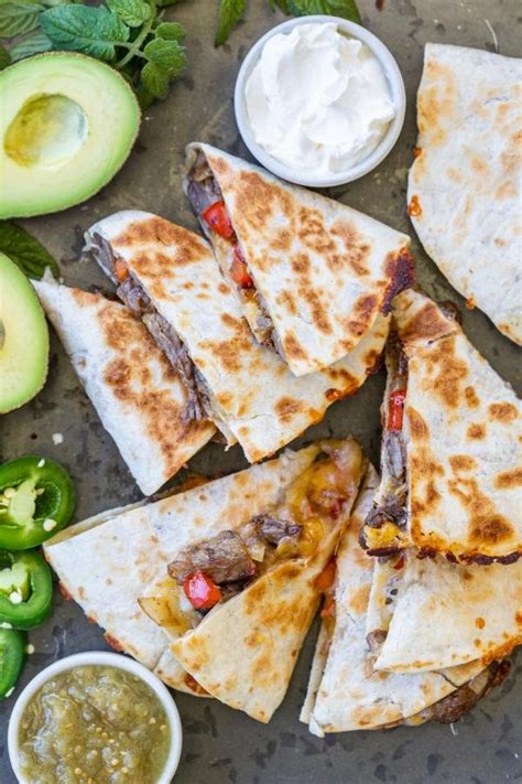 Steak Quesadilla Fajita Inspired Momsdish