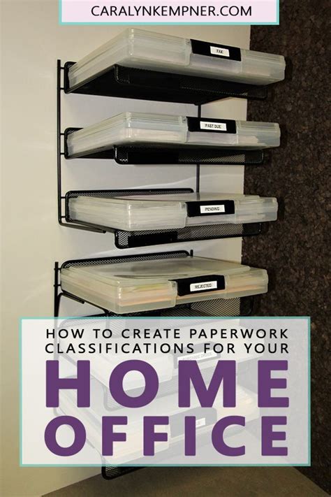 How To Create Paperwork Classifications For Your Home Office Caralyn Kempner Decoration Design