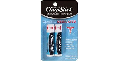 Pfizer Chapstick Classic Medicated Lip Balm And Skin Protectant Tube