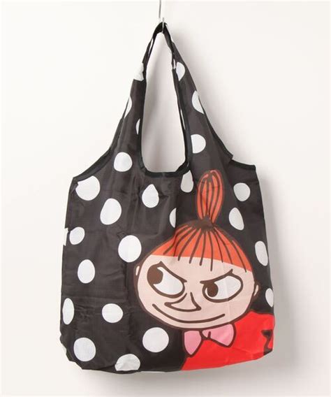 Moomin（ムーミン）の「【 Moomin 】 くるくるショッピングバッグ ドットフラワー（エコバッグサブバッグ）」 Wear