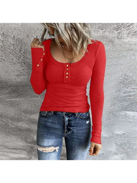 Tqwqt High Neck Tops For Women Long Sleeve Xmas Tree Snowflake Printed