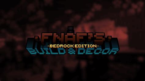 Download Fnaf Build And Decor Bedrock Minecraft Bedrock Mods Curseforge