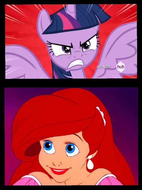 Twilight Sparkle Hates Ariel By Carlosuriel13 On Deviantart