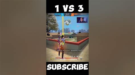 1vs3 Clutch🔥 Svd Rocked Enemy Knocked You Shocked🤯 Freefire