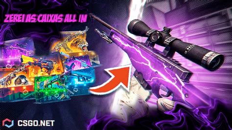 Gastei Tudo Nas Caixas De Skin All In Lucrei Youtube
