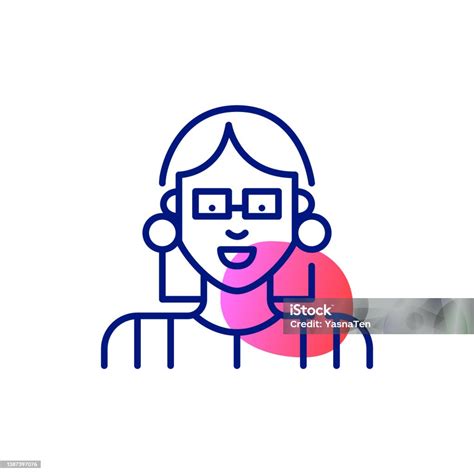 밥 헤어 컷 귀여운 어린 소녀 픽셀 완벽 편집 스트로크 아이콘 아바타에 대한 스톡 벡터 아트 및 기타 이미지 아바타 옆모습 외형선 Istock