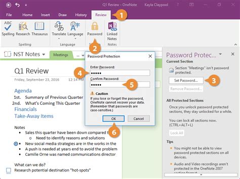 Password Protection Customguide