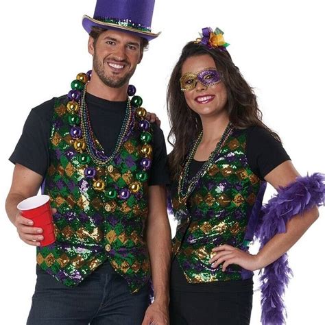 Mardi Gras Sequin Vest Cappels