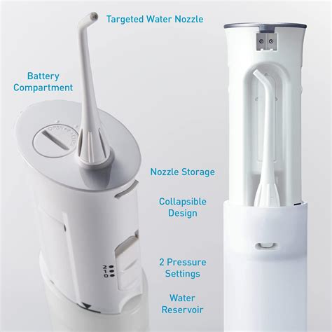 Panasonic Portable Water Flosser 2 Speed Battery Operated Oral