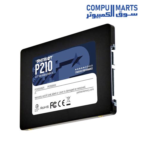 Patriot P210 SATA III 2.5" Internal Solid State Drive – Compumarts ...