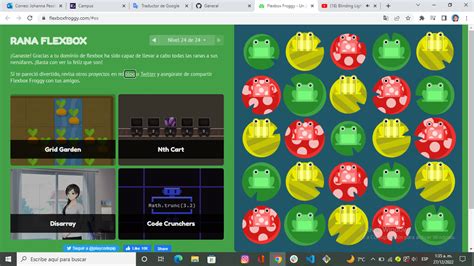 Github Jpese Flexbox Ranita Alcance Los 24 Niveles Del Juego