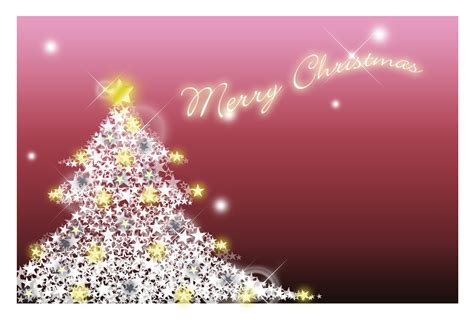 はがき素材yous 無料クリスマスカード テンプレート