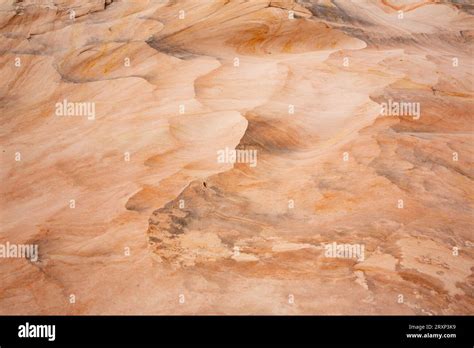 Colorful Patterns In Navajo Sandstone In The Grand Staircase Escalante National Monument In Utah