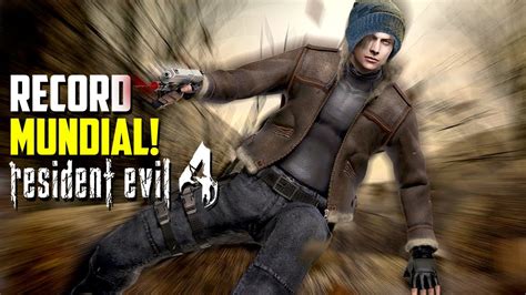 Zerando RESIDENT EVIL 4 MUITO RÁPIDO no Modo Profissional Speedrun