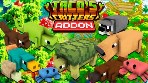 Tacos Critters Os Novos Animais Do Minecraft 12080 Tutorial