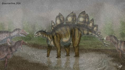 Allosaurus Vs Stegosaurus By Sauroarchive On Deviantart