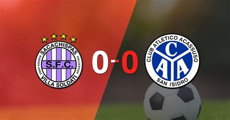 Sacachispas Y Acassuso Terminaron Sin Goles Infobae