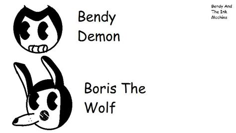 Bendy X Boris ️bendy Ink Machine ️ Esp Amino