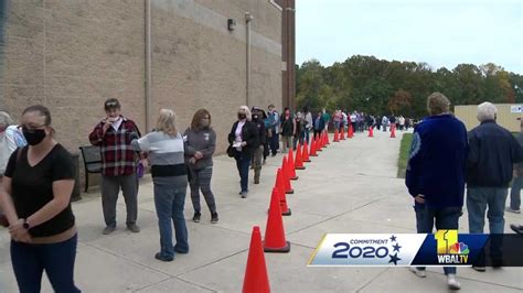 Maryland Seeing Record Early Voting Turnout Based On Several Factors