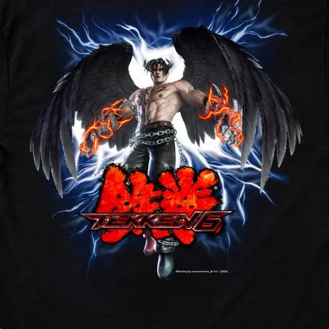 Vintage Modern Bootleg Tekken 6 Devil Jin Kazama Tee Tshirt Grailed