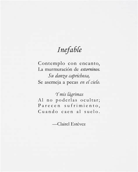 Inefable Poemas Poesías y Frases de inspiración Quotes Subliminal