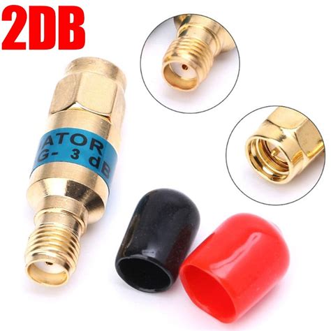 Sma 6ghz Attenuator Sma Male To Female 2w 6db 15db 30db Rf Coaxial
