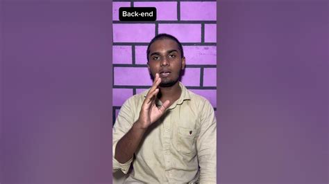 What Is Full Stack Development 🤔webdevelopment Frontend Backend Coding Techeducation