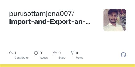 Github Purusottamjena Import And Export An Object Using Common Js
