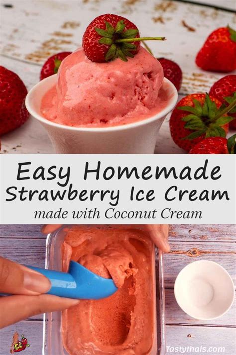 Seriously Good Easy Homemade Strawberry Ice Cream Recipe