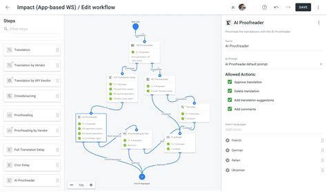 App Based Workflow Step Crowdin Docs