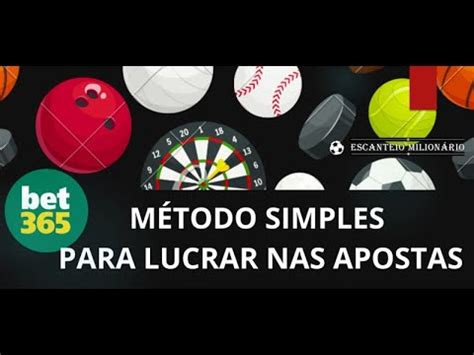10 MÉTODO SIMPLES PARA LUCRAR NAS APOSTAS APOSTA PERSONALIZADA