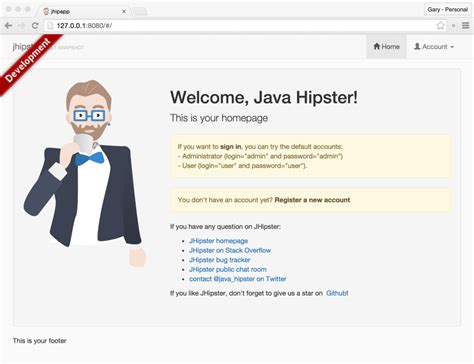 Default Jhipster Application Programmatic Ponderings