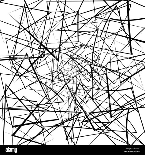 Random Lines Abstract Texture Stock Vector Image And Art Alamy