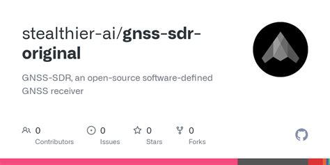 Github Stealthier Ai Gnss Sdr Original Gnss Sdr An Open Source Software Defined Gnss Receiver