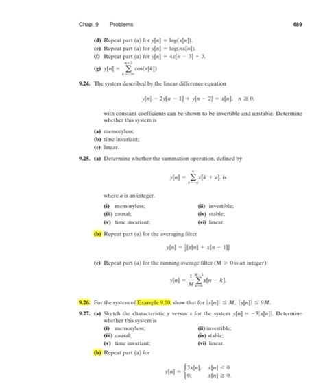 Solved Discrete Time Signals And Systems Chap B Chegg
