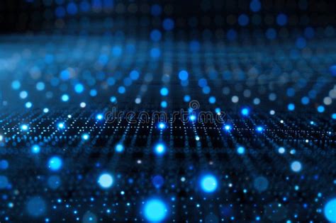 Abstract Blue Lights And Bokeh Stock Illustration Illustration Of Lights Concept 343652194