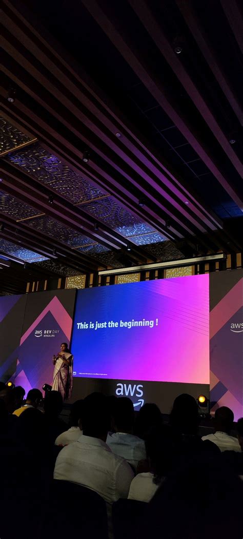 Shravani Roy On Linkedin Aws Awscloud Awsdevday